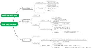 Acid-Base Balance Mind Map | Mind Map - EdrawMind