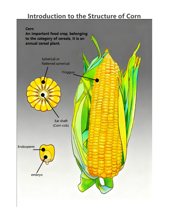 Corn Structure: An Illustrated Guide | EdrawMax Templates