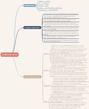 The SWOT Analysis of Tesla | Mind Map - EdrawMind